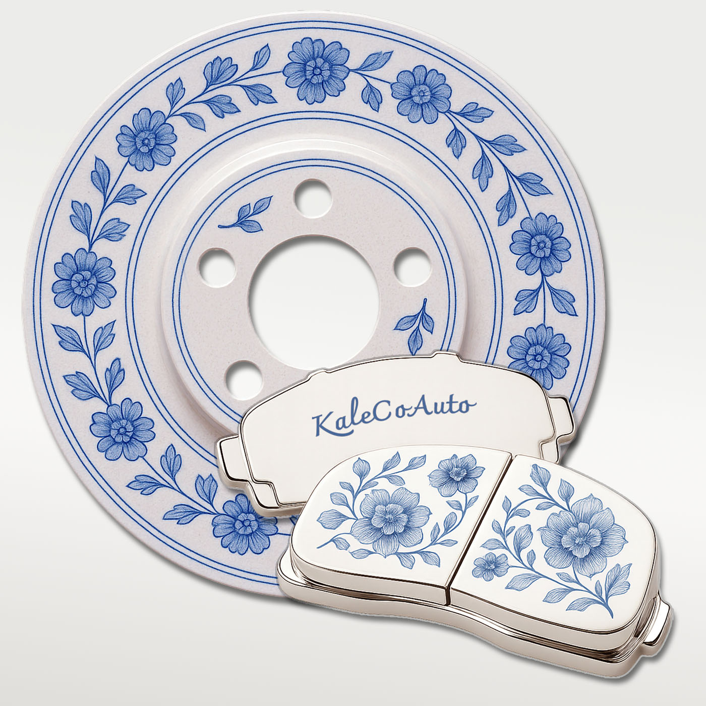 Porcelain Brakes: Hand-Painted Fine Ceramic Brakes - KaleCoAuto